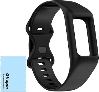 Gheper Soft Watchband Compatible with Fitbit Charge 6, Charge 5, Charge ...