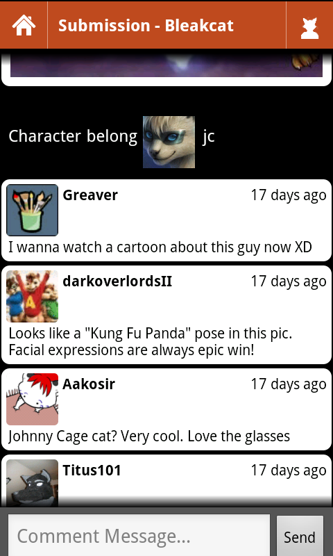 FurAffinity Mobile - App on Amazon Appstore