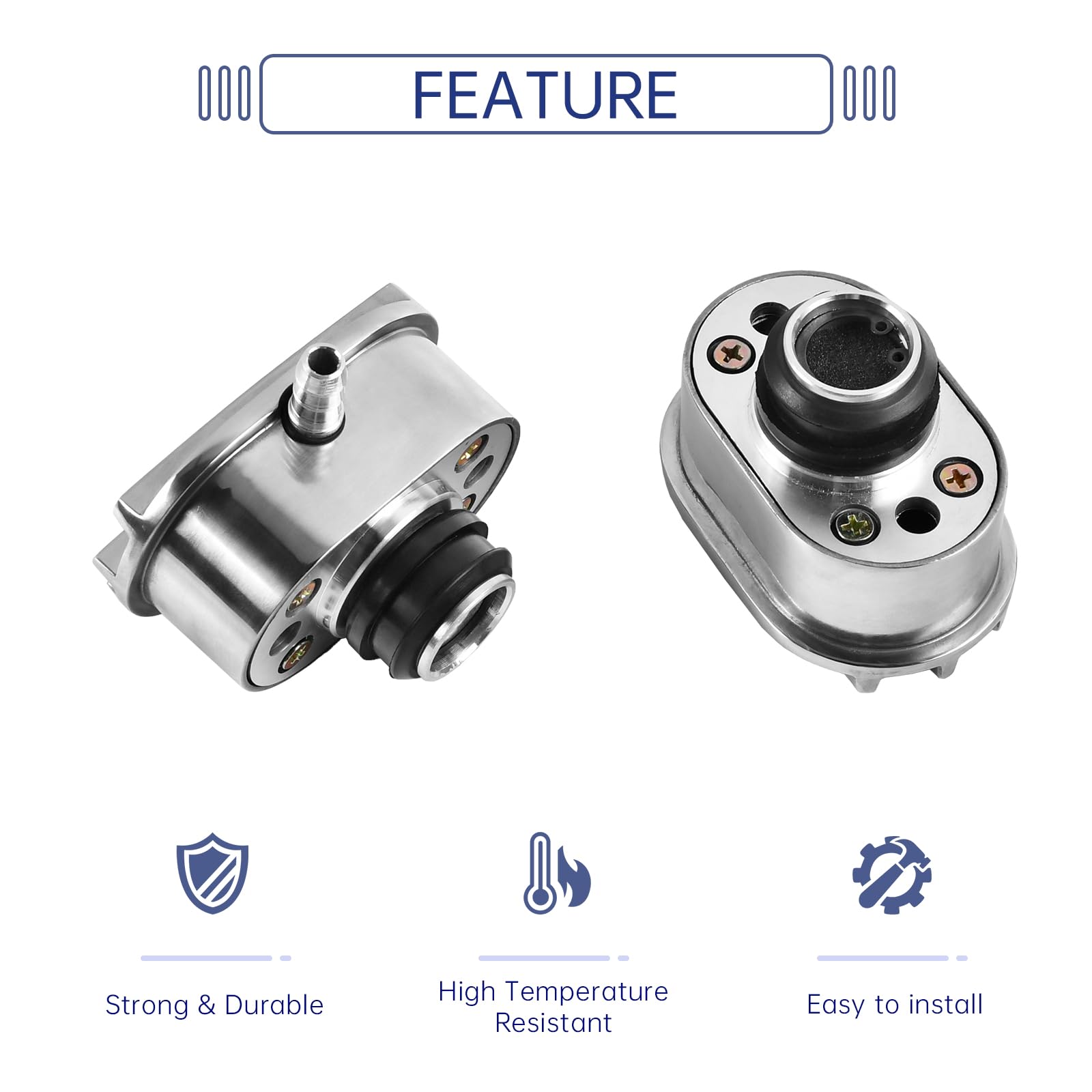 Snapklik.com : Oval Valve Cover PCV Combo Kit, Polished Aluminum Air ...