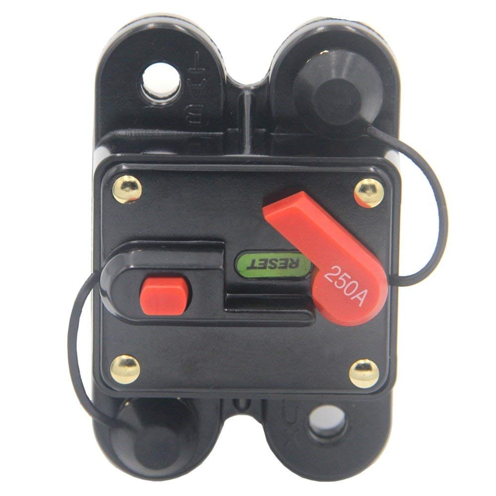 Snapklik.com : ZOOKOTO 12V-24V DC Circuit Breaker 250A Fuse Holder ...