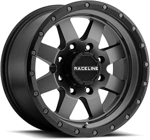 Amazon.com: Raceline Wheels Rim DEFENDER GUNMETAL 18X9 8X170 +18mm ...