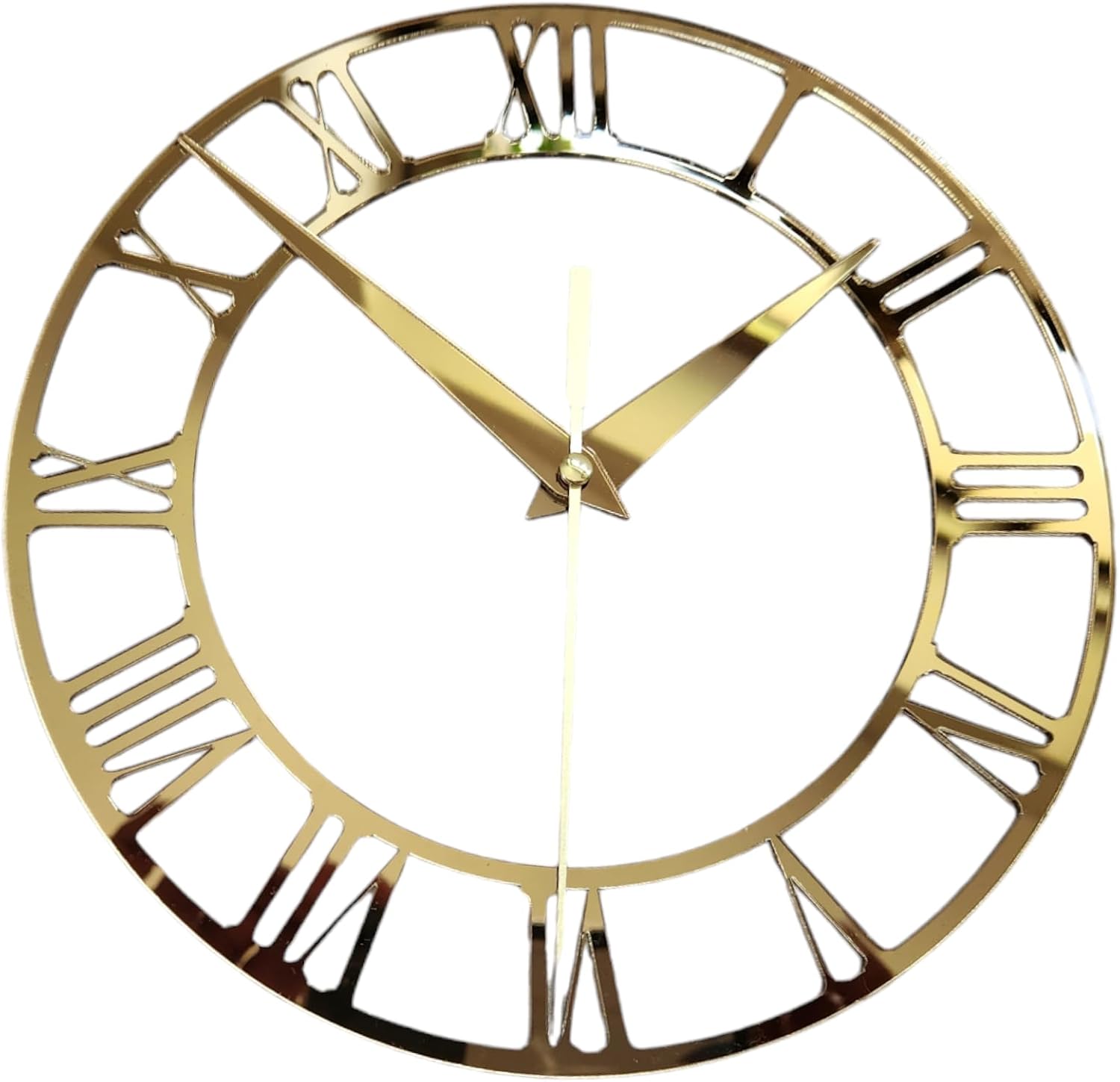 Amazon.com: 7.87 Inch (20cm) Gold Classic Clock Face with Clock Hands ...