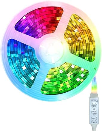 Amazon.com: LED Strip Lights LED Strips Light 5050 Waterproof Flexible ...