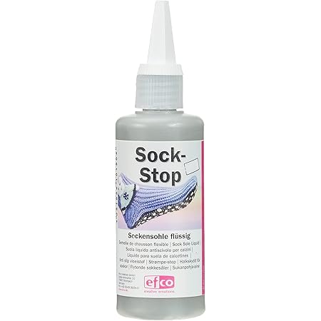 Amazon.com: Sock Stop Non Slip 3D Fabric Textile Liquid Paint Sole Grip ...