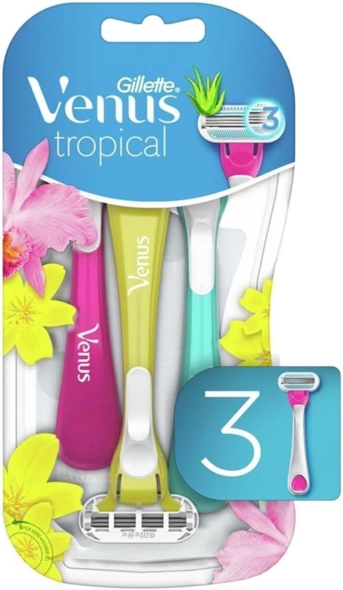 Venus Gillette Tropical Disposable Razors : Amazon.co.uk: Health ...