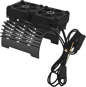 Amazon.com: SPYMINNPOO Dual Fan Motor Heatsink, High Speed Brushless ...