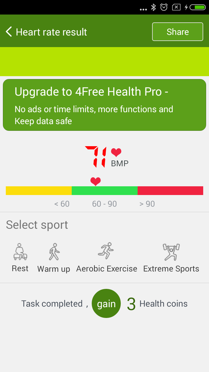 4Free Heart Rate Measure - App on Amazon Appstore