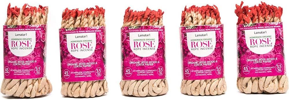 Amazon.com: Set of 3 Tibetan Rope Incense -APPR 135 in Ropes Hand Made ...