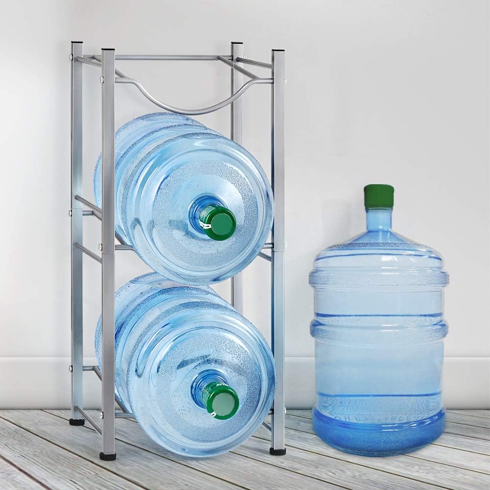 ETELI Water Cooler Jug Rack 3 Tier Water Storage Rack 5 Gallon Water ...