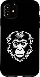 Amazon.com: iPhone 11 Monkey Ape Jungle Wildlife Zoology Case : Cell ...