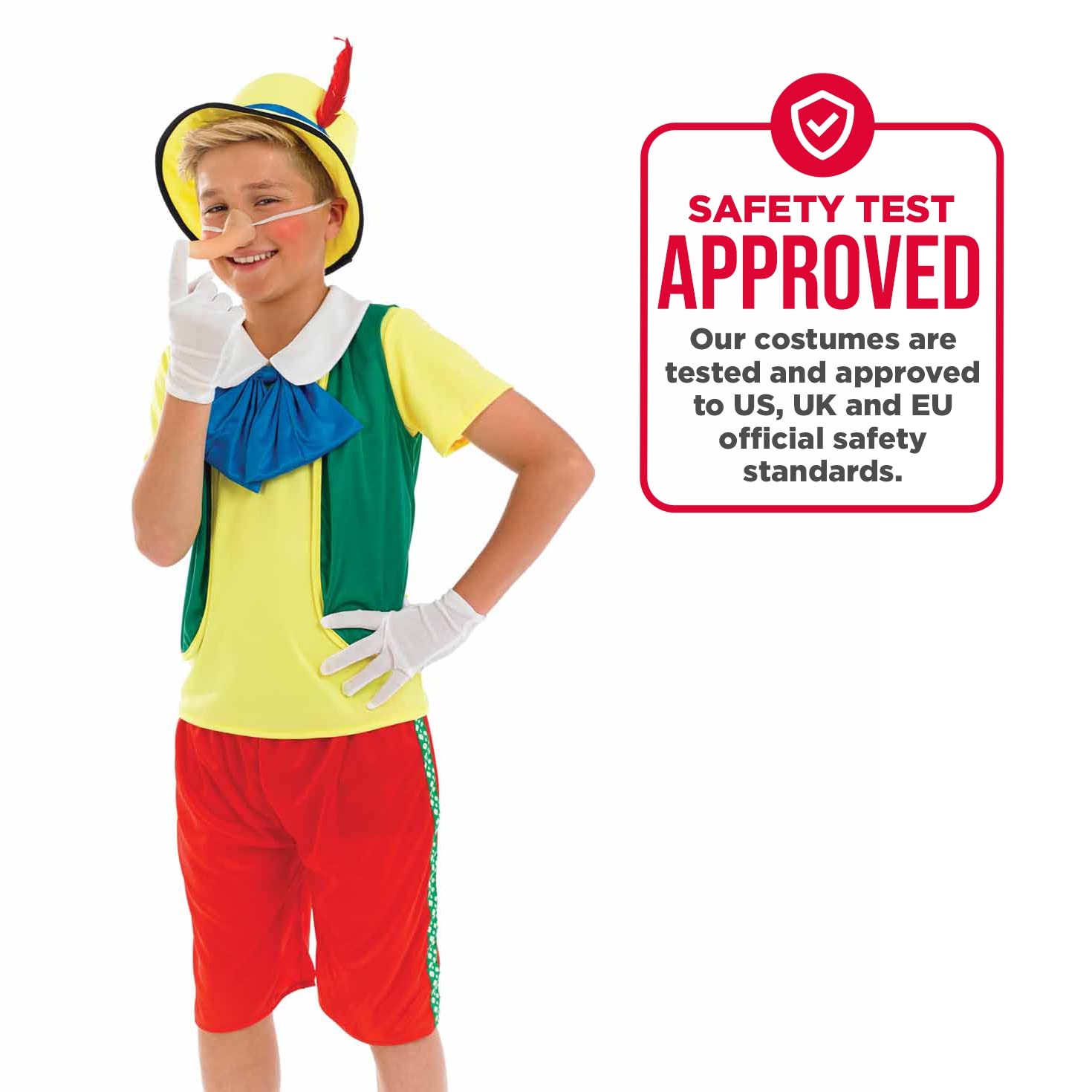 Fun Shack Wooden Puppet Costume Fairytale Fancy Dress World Book Day Fun Shack Wooden Puppet Costume Fairytale Fancy Dress World Book Day