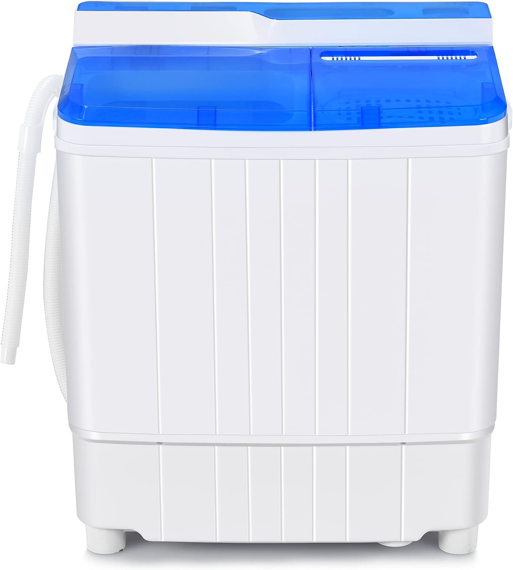 COSTWAY Portable Washing Machine, Semi-Automatic Twin Tub 13lbs Compact ...