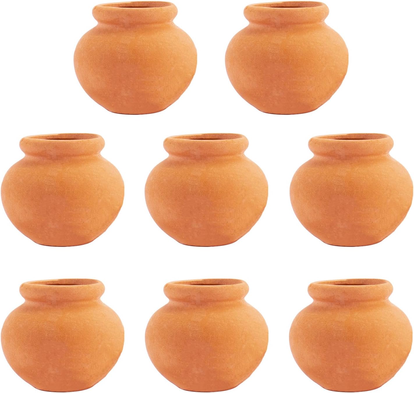 Amazon.com: BLACK FOREST DECOR Adobe Clay Sticky Pots - Turquoise ...