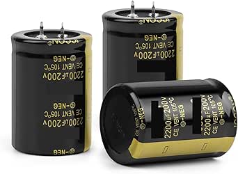 Amazon.com: 25V 63V 80V 200V 450V Audio Electrolytic Capacitor 100UF 150UF 180UF 220UF for Audio ...