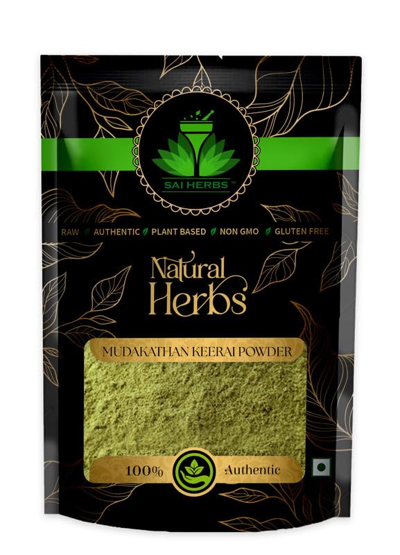 SAI HERBS Mudakathan Keerai Powder - Pure & Natural (1 KG) : Amazon.in ...