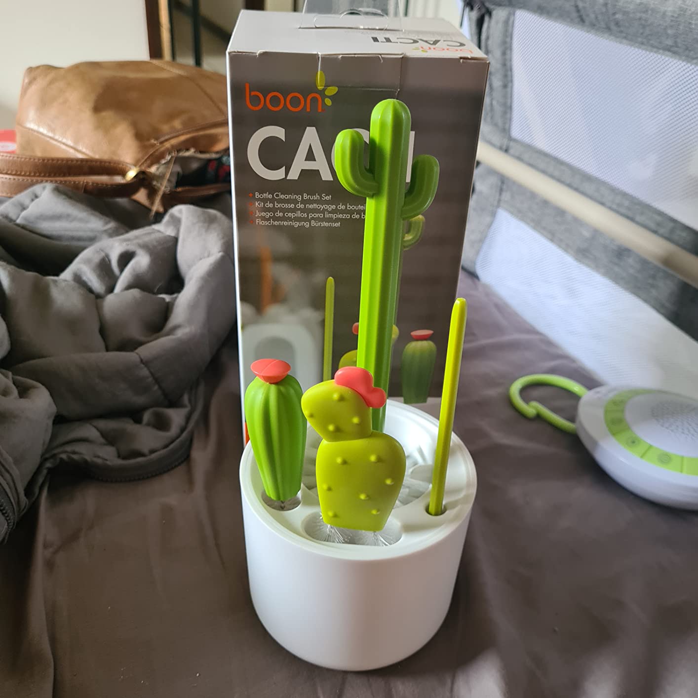 Boon Cacti Bottle Cleaning Brush Replacement Set, 4-Piece, Green ...