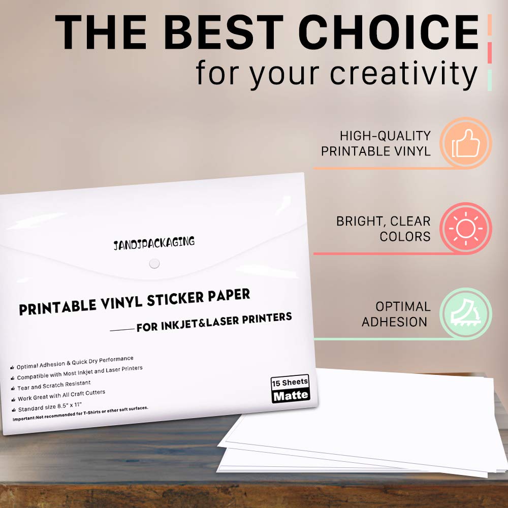 Jandjpackaging Printable Vinyl Sticker Paper Discover The Beauty Of 