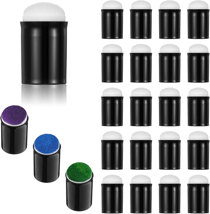 Amazon.com: LXUEJIE 20Pcs Finger Sponges Daubers, Finger Painting ...