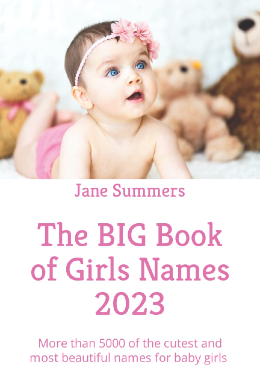 The BIG Book of Girls Names 2023: More than 5000 of the cutest and most ...