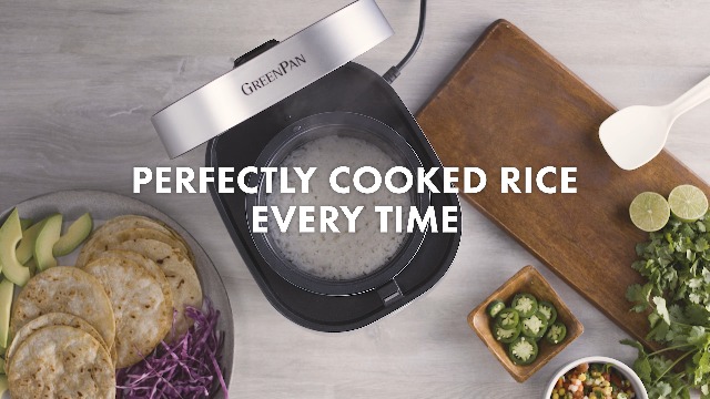 Watch GreenPan Bistro 8-Cup Induction Rice Cooker on Amazon Live