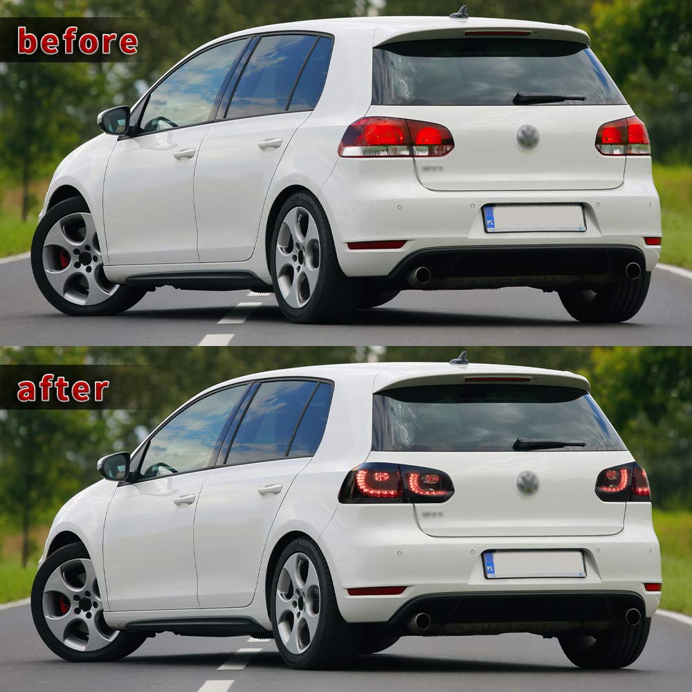 Buy Full LED Rear Light Assembly for GOLF 6 MK6 GTI GTD R Tail Light ...