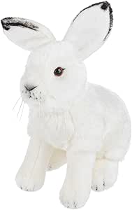 Amazon.com: Ganz The Heritage Collection Arctic Snow Hare Bunny Plush ...