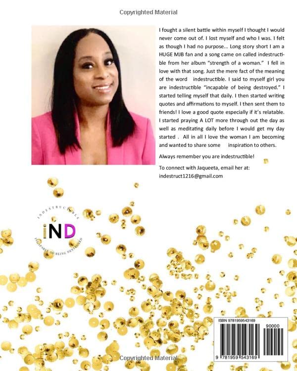 Snapklik.com : Indestructible Incapable Of Being Destroyed Journal