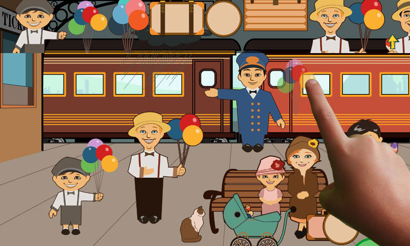 ClickySticky Trains - App on Amazon Appstore