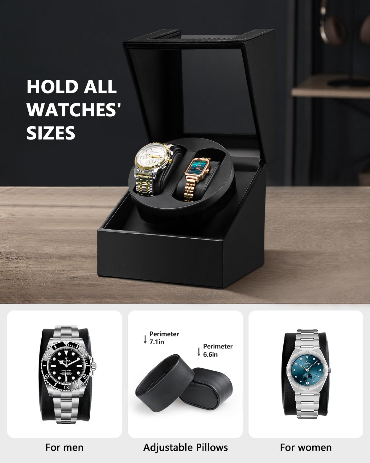Snapklik.com : UnaMela Watch Winder For Automatic Watches: Automatic ...