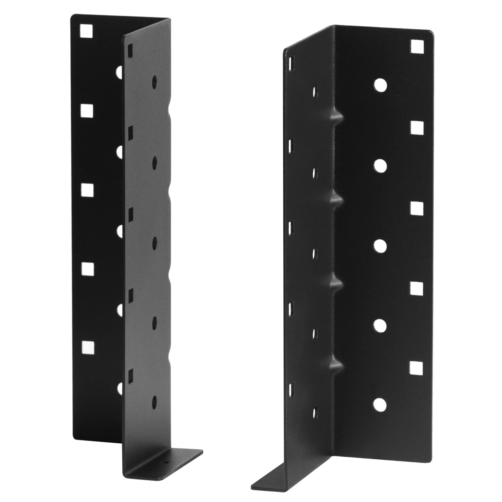 Snapklik.com : GBGS 2 Pairs Black Split Joist Hanger Structural ...