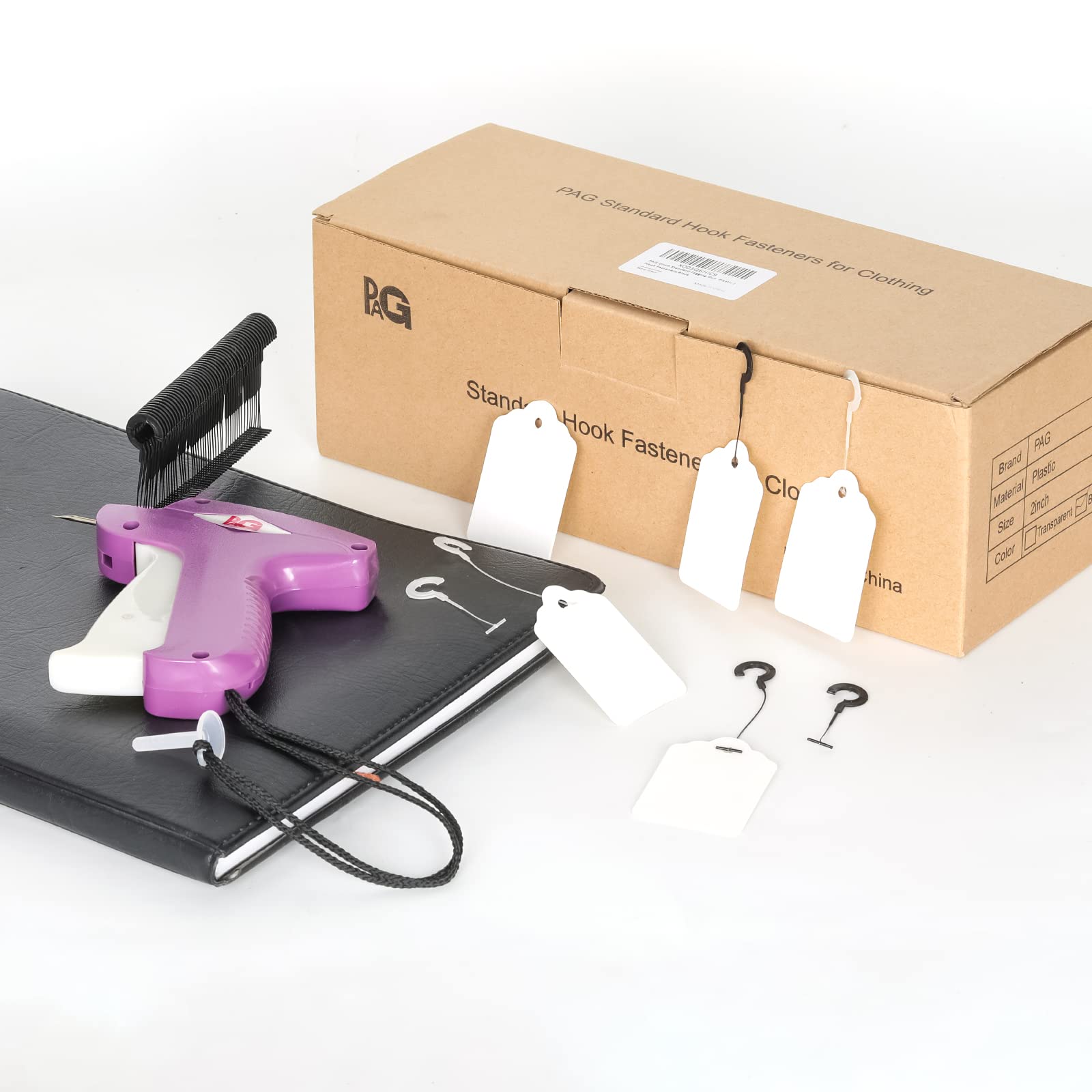 Snapklik.com : PAG Tagging Gun Fasteners Plastic J Hook Fasteners For ...