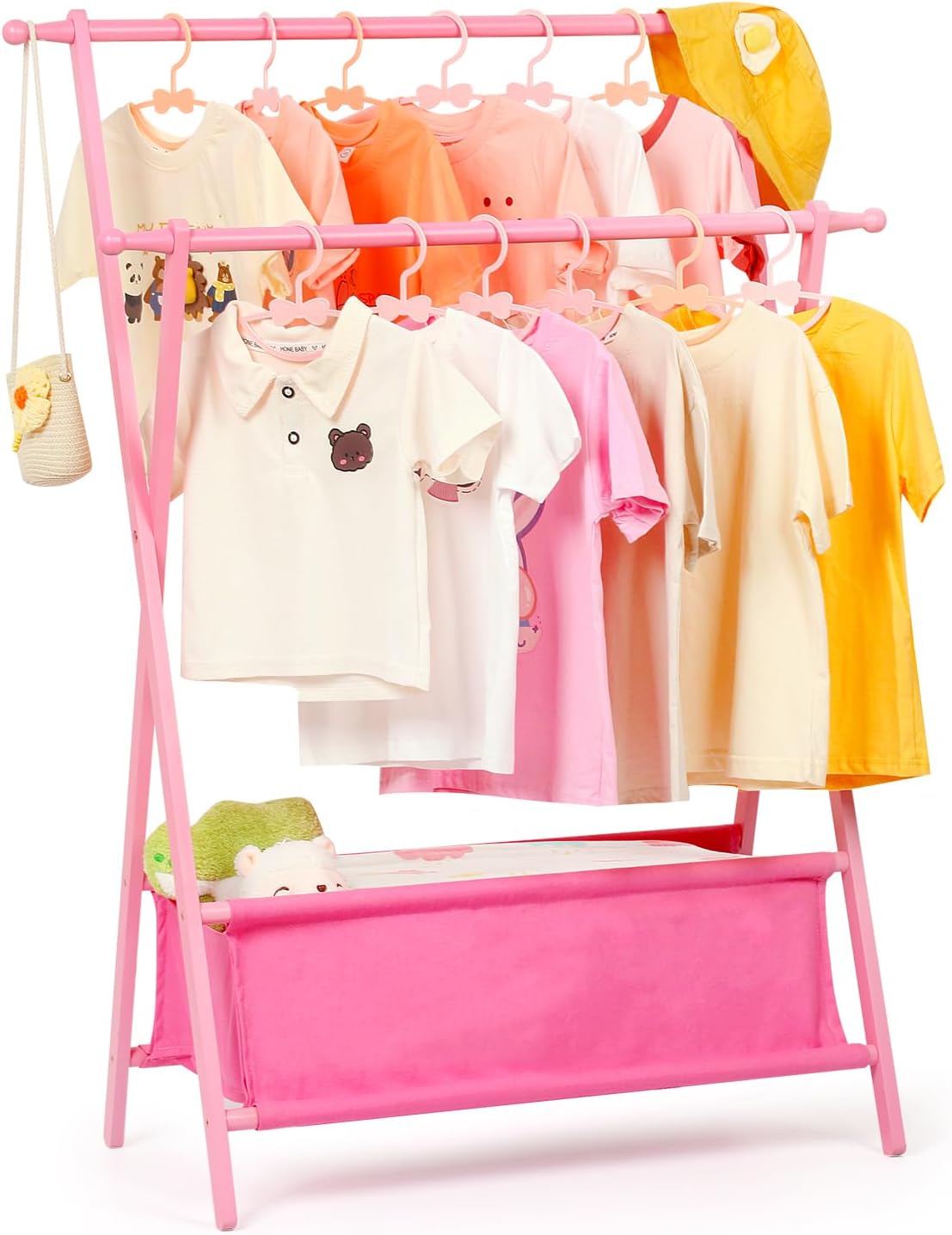 Amazon.com: Juexica 2 Pcs Baby Clothes Rack for Baby Shower Gifts ...