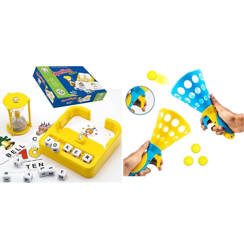 Buy Storio Toys Spelling Brain Games for Kids with Flash Cards & Storio ...