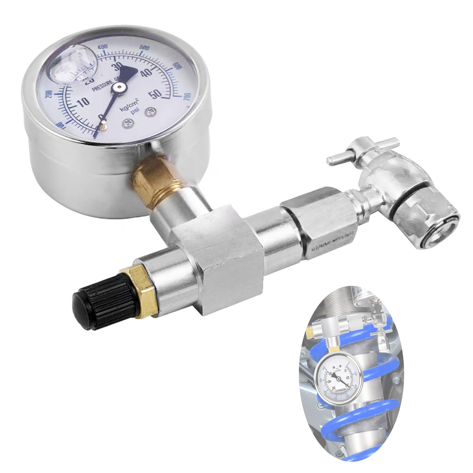 Amazon.com: LTIENBST 700PSI Nitrogen Filling Tool Nitrogen Regulator ...