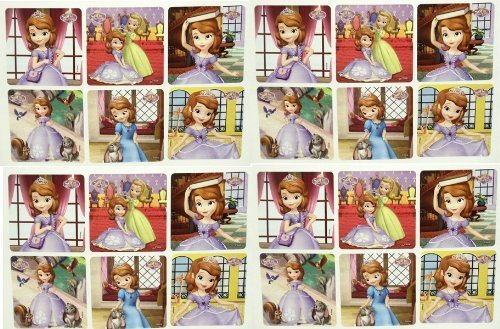 Sofia The First Princess Stickers Sofia The First Birthday Party ...