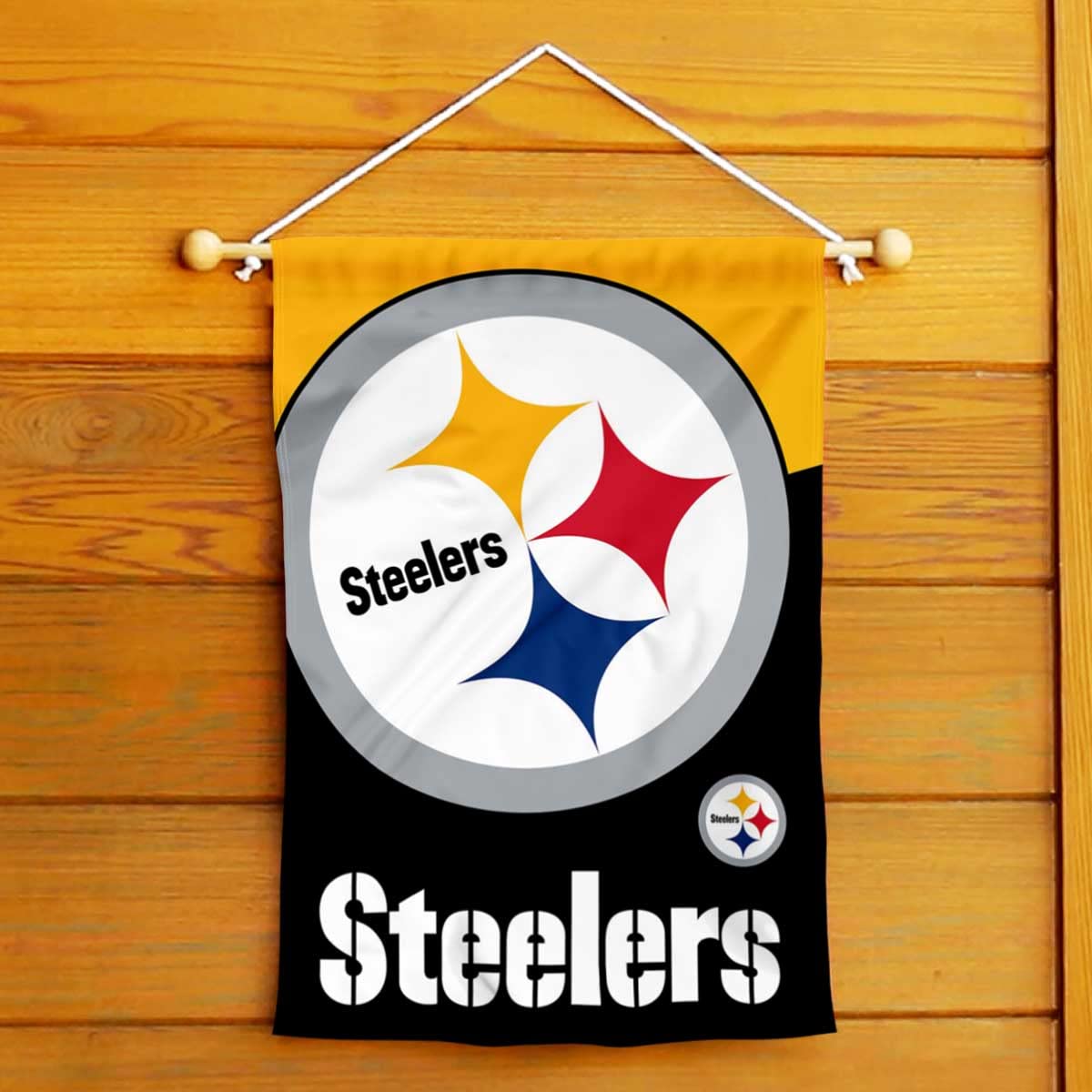 Pittsburgh Steelers Logo Banner