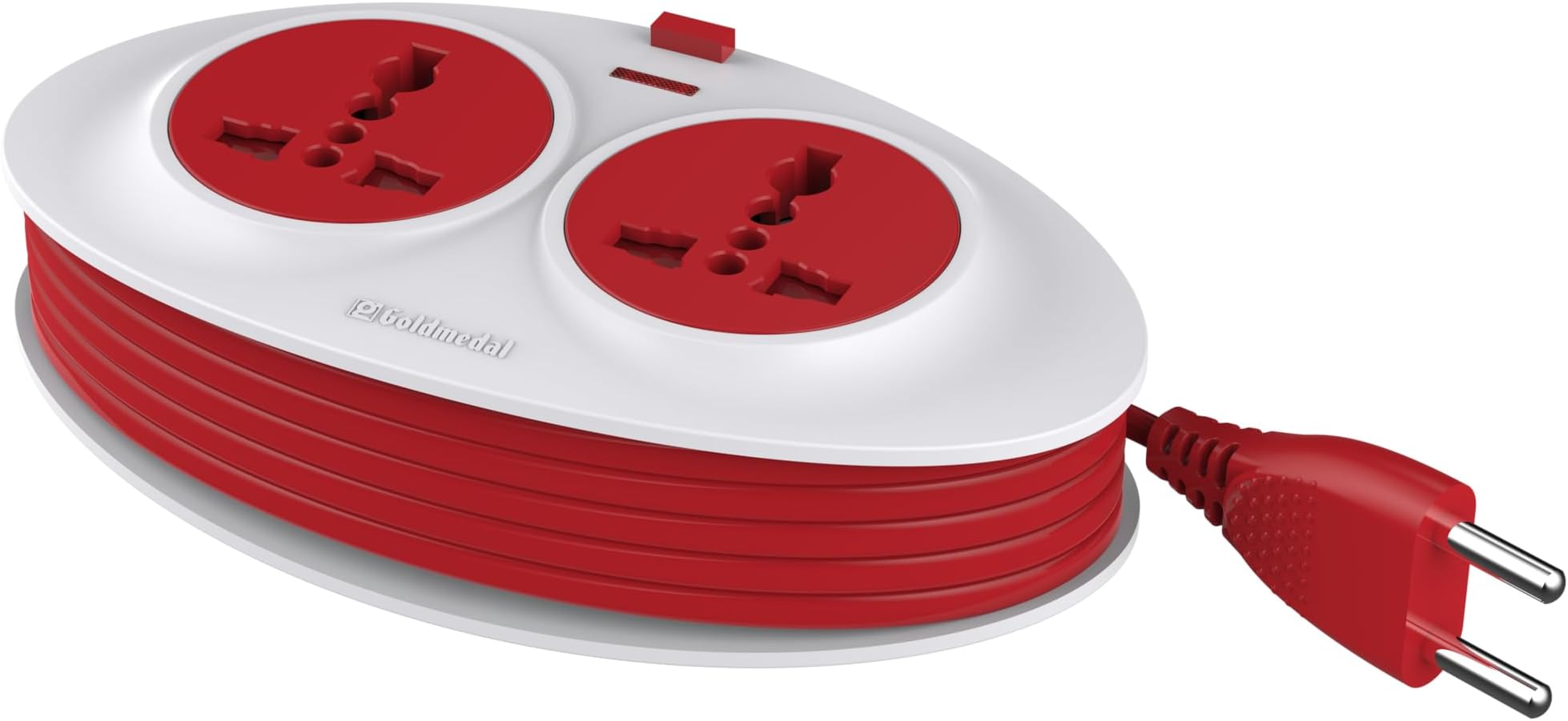 GM 3206 G-On Mini 2 Pin Extension Cord 2.5 Mtr. with Indicator, Safety ...