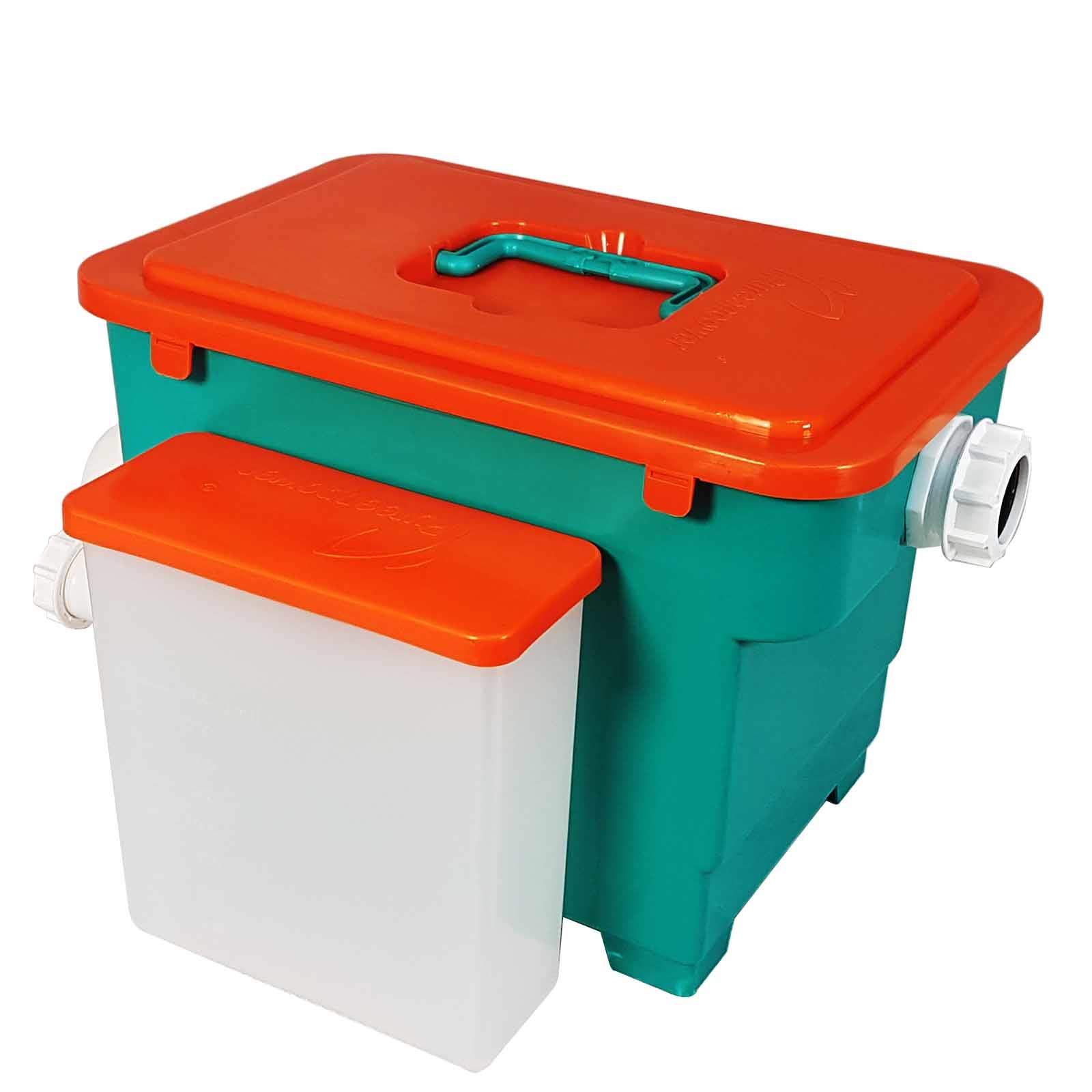 Buy Plastic Grease Oil Trap 31 Litre Interceptor Under Sink Takeaway ...