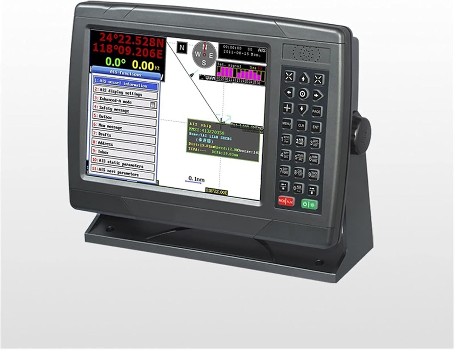Instrument XF-1069B 10.4'' AIS transponder class b marine electronics ...