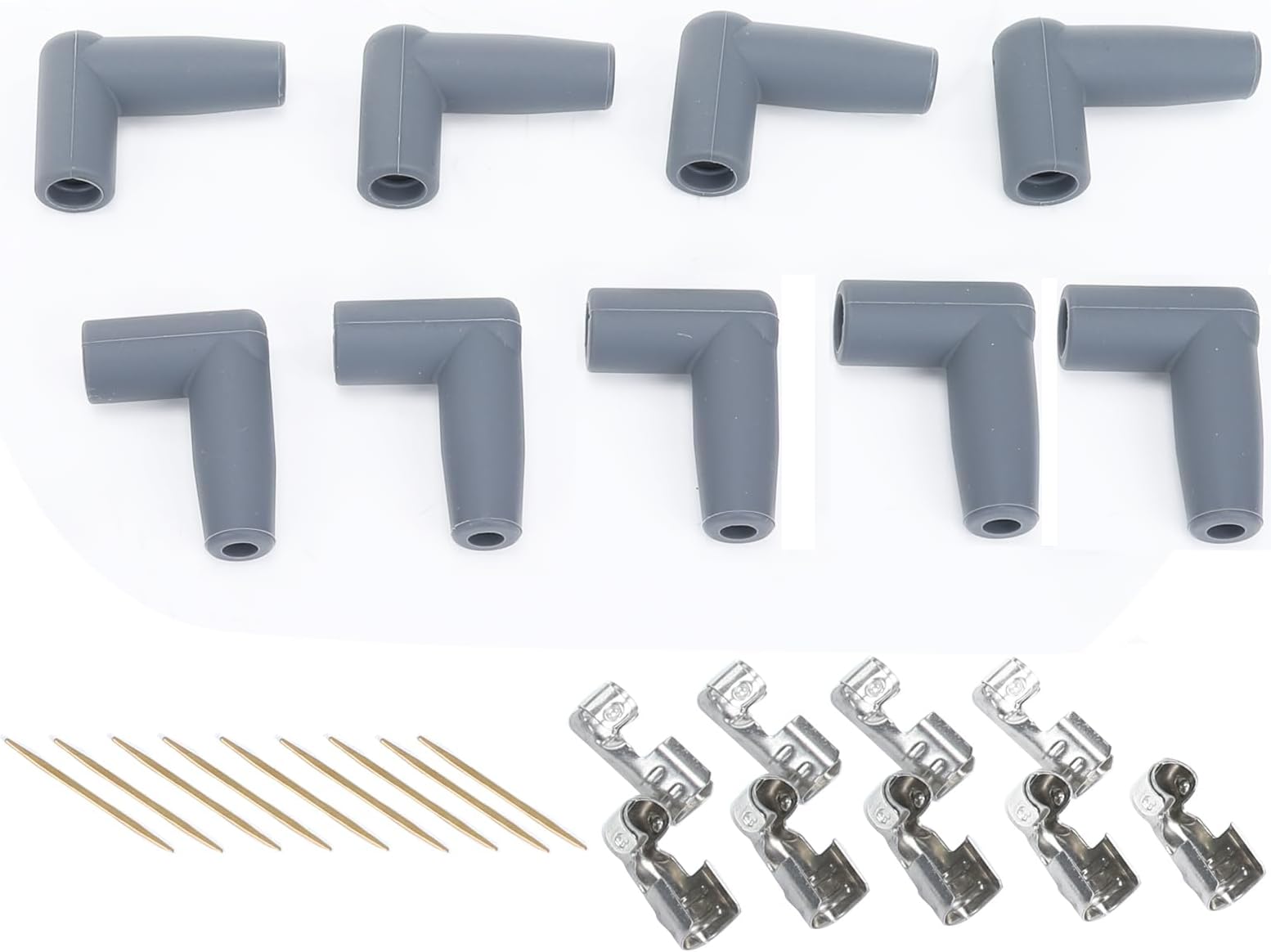 Amazon.com: AC PERFORMANCE 9PCS HEI Style Silicone Boot Terminal Kit 90 ...