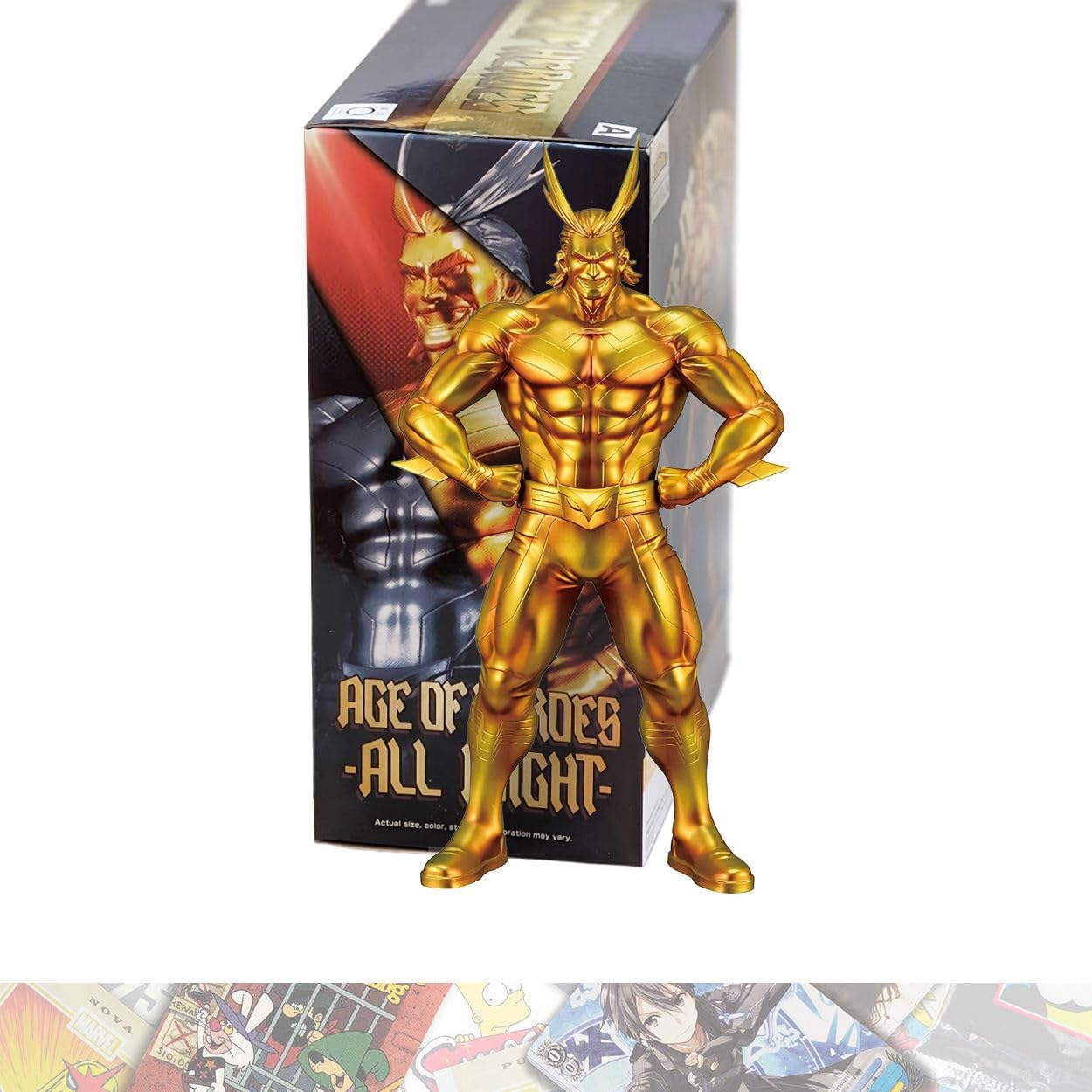 Amazon.com: BANPRESTO All Might - Special [A]: 20cm Age of Heroes ...