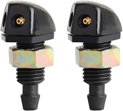 Windshield Washer Spray Nozzle,2 Pcs Universal Front Windshield Window ...