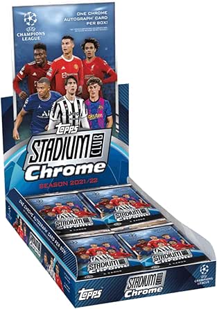 Amazon.com: 2021/22 Topps Stadium Club Chrome UEFA Champions League ...