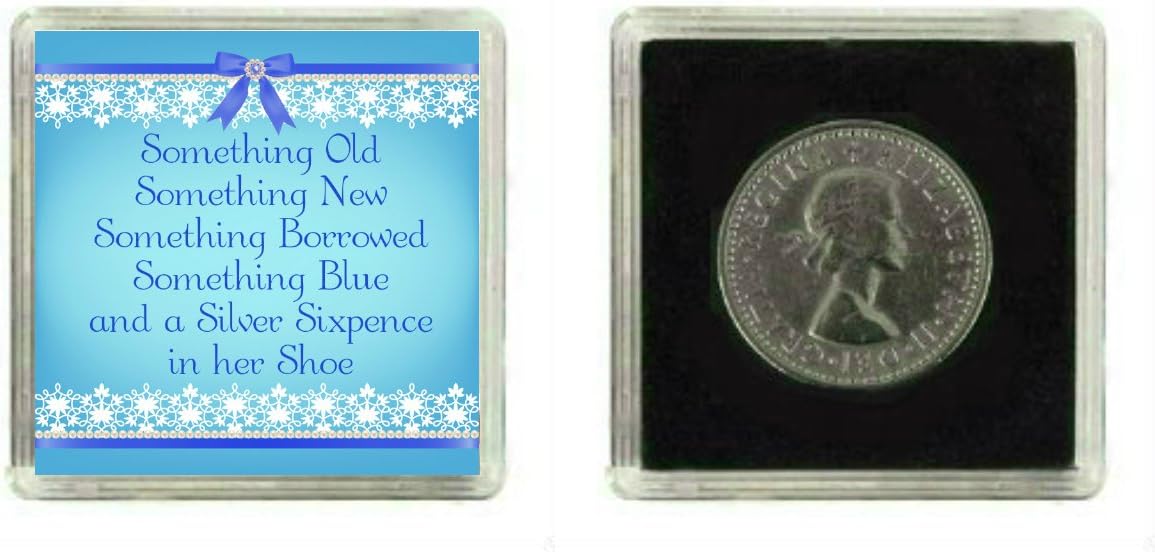 Lucky Sixpence for the Bride to be. A Traditional Keepsake Coin for her ...
