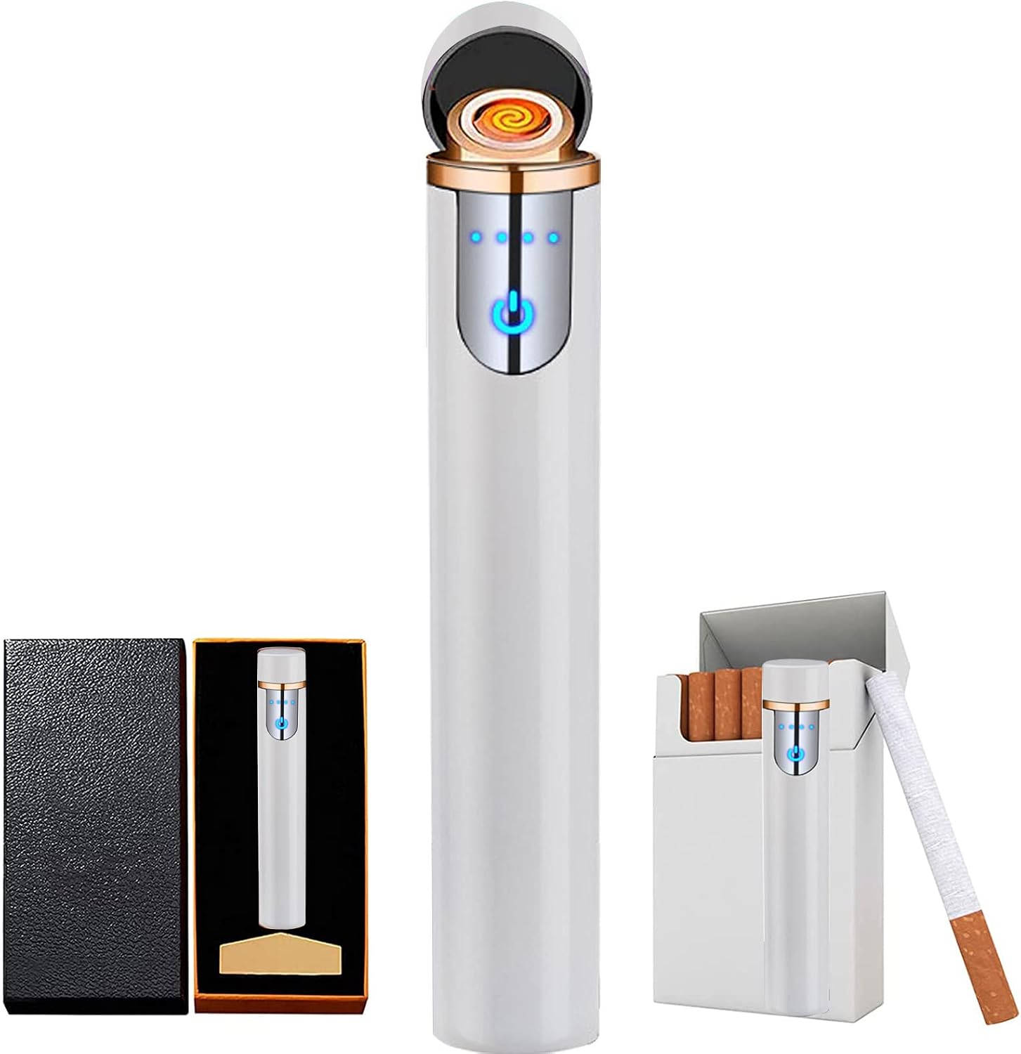 Amazon.com: Electronic Lighter, USB Rechargeable Lighter, Mini ...