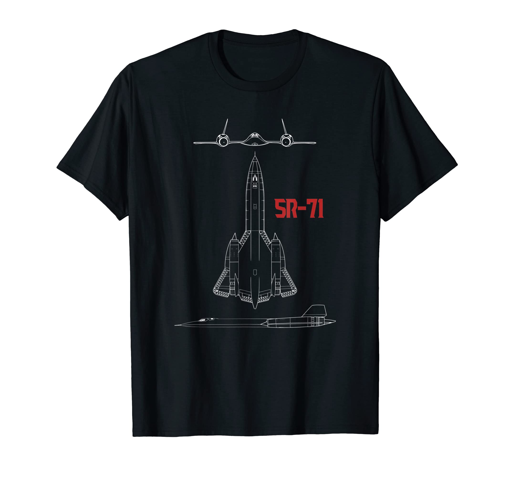 Amazon.com: Military Aircraft Legendary SR-71 Blackbird Pilot Shirt ...