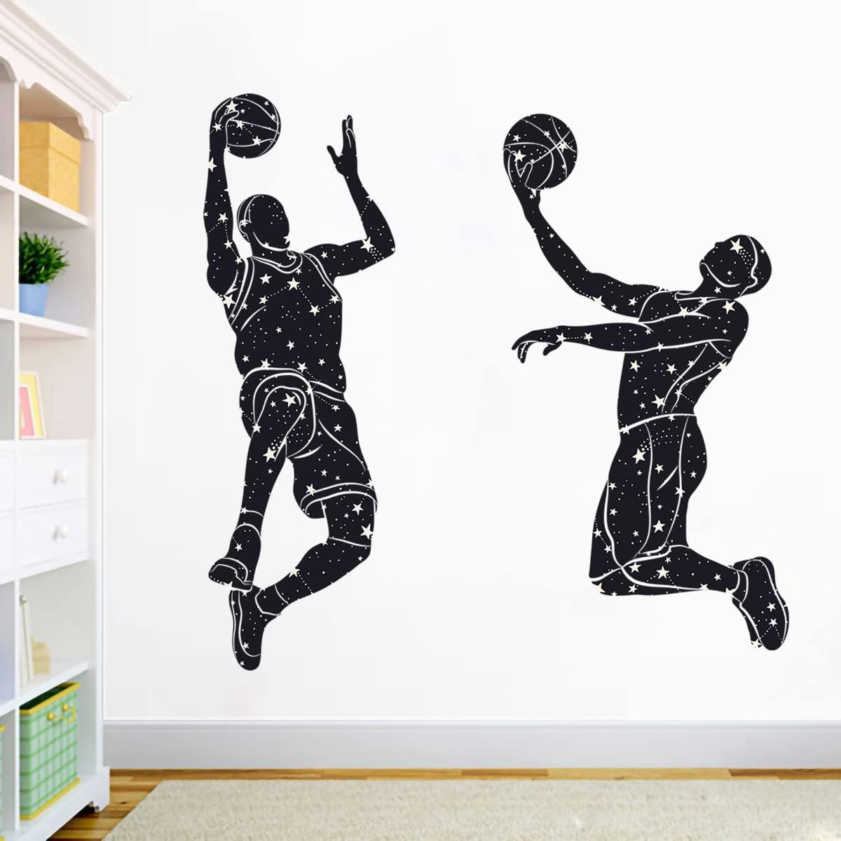 Amazon.com: Personalized Custom Basketball Player Wall Decal - Choose ...