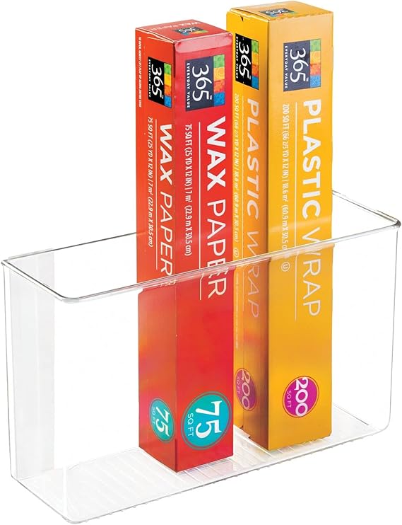 Amazon.com - mDesign Plastic Adhesive Mount Storage Organizer Container ...