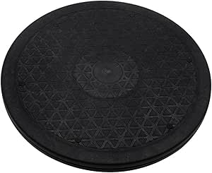 10" Round Turntable Rotating Plate Wheel Revolving Kitchen Cake Display ...