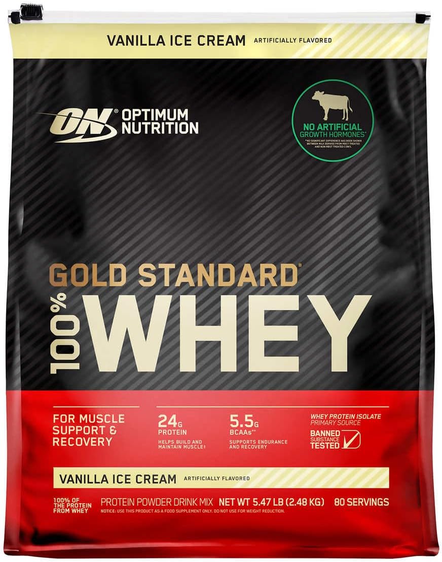 Amazon.com: Optimum Nutrition Gold Standard 100% Whey Protein Vanilla ...
